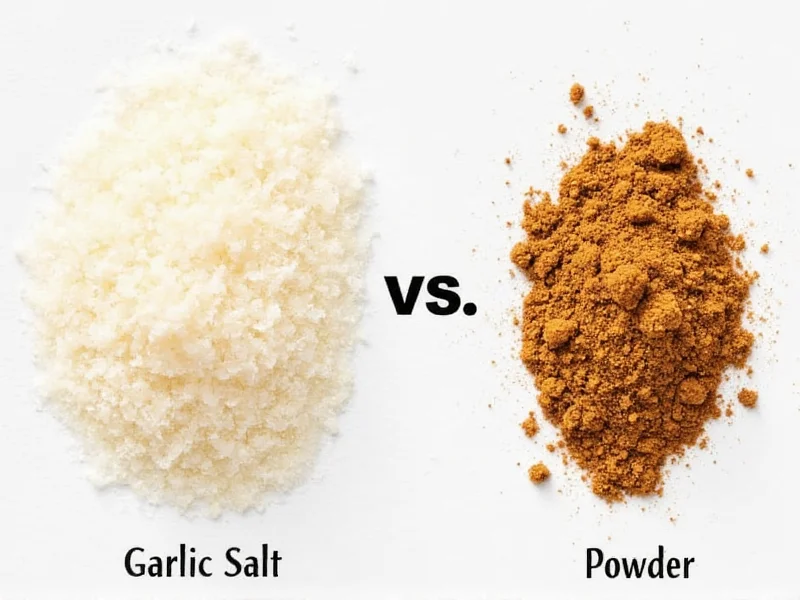 Garlic Salt vs Powder: Key Differences and When to Use