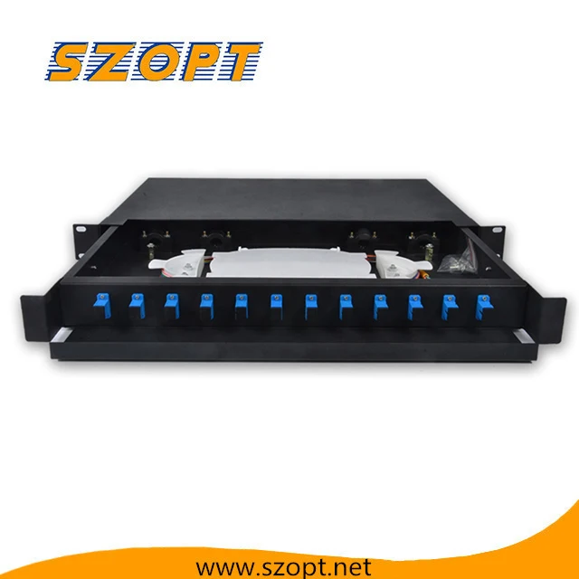 Ftth Outdoor 19 Inch Fiber Optic Micro Odf Equipment Rack Wall Mount ...