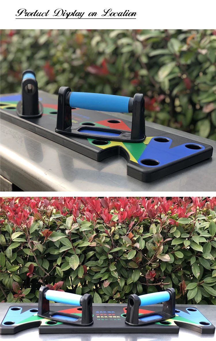 9 In 1 Multi Position Foldable Portable Muscle Training Push Up Board