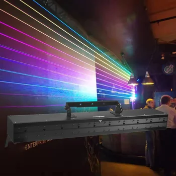 P60 Series 10 Head Laser Curtain Rgb Full Color Thin Beam Red Rgb Laser ...
