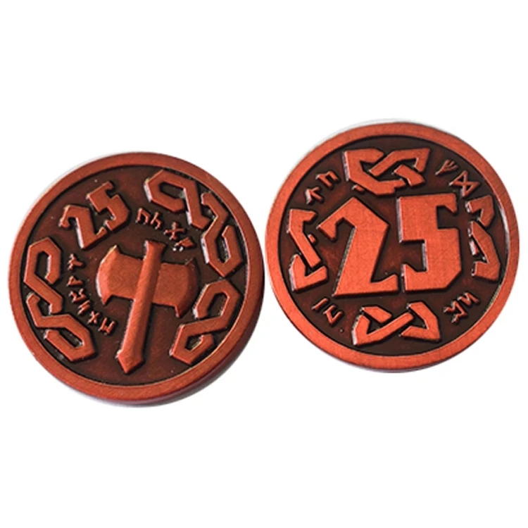 Custom Made Board Game Token Personalized Stamping Gold Plated Cheap ...