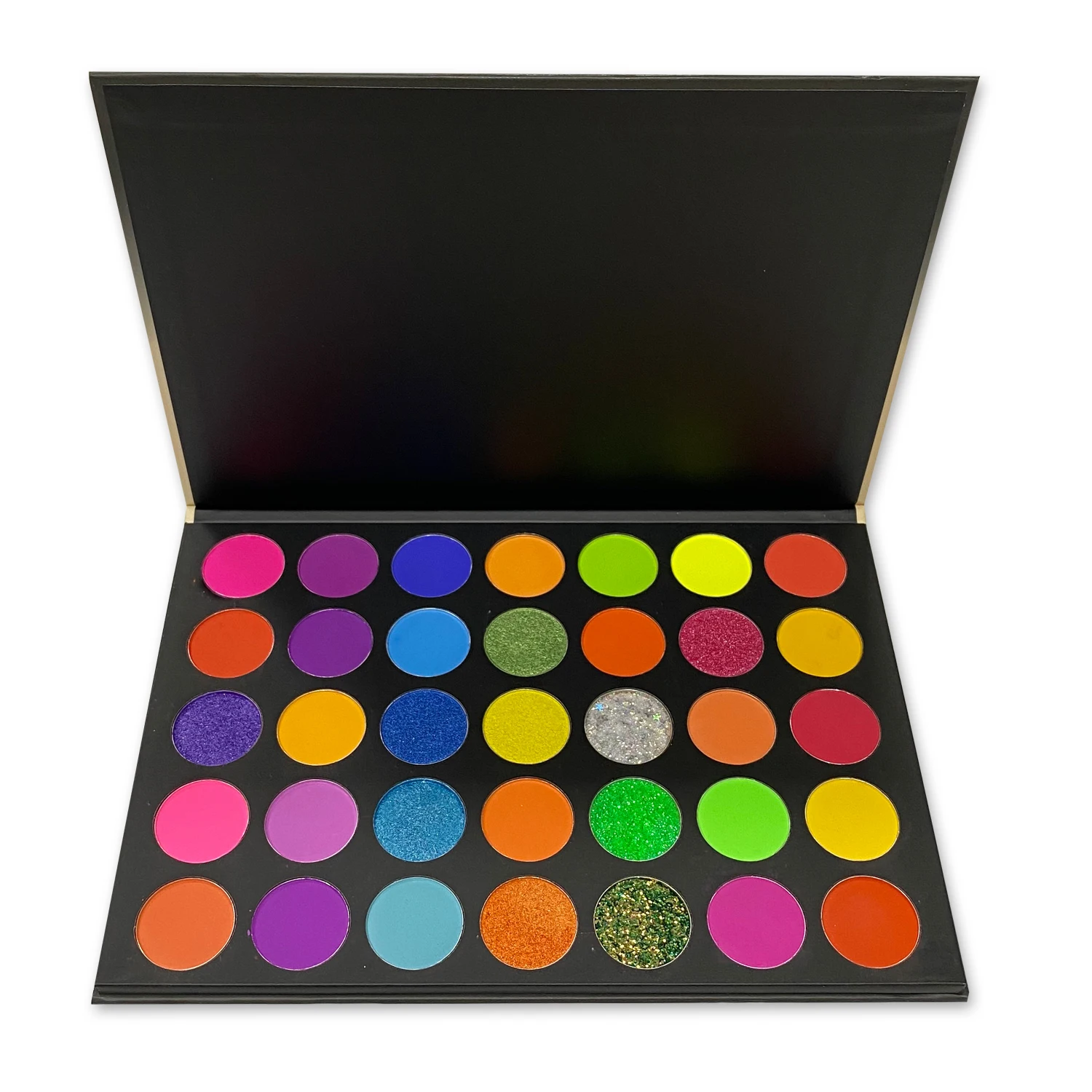 Customized High Pigment Makeup Eyeshadow Palette 35 Color Eyeshadow ...