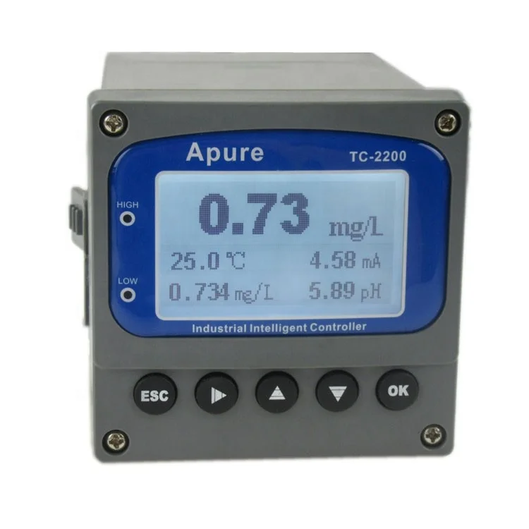 Digital Chlorine Meter With Residual Chlorine Sensor - Buy Residual ...