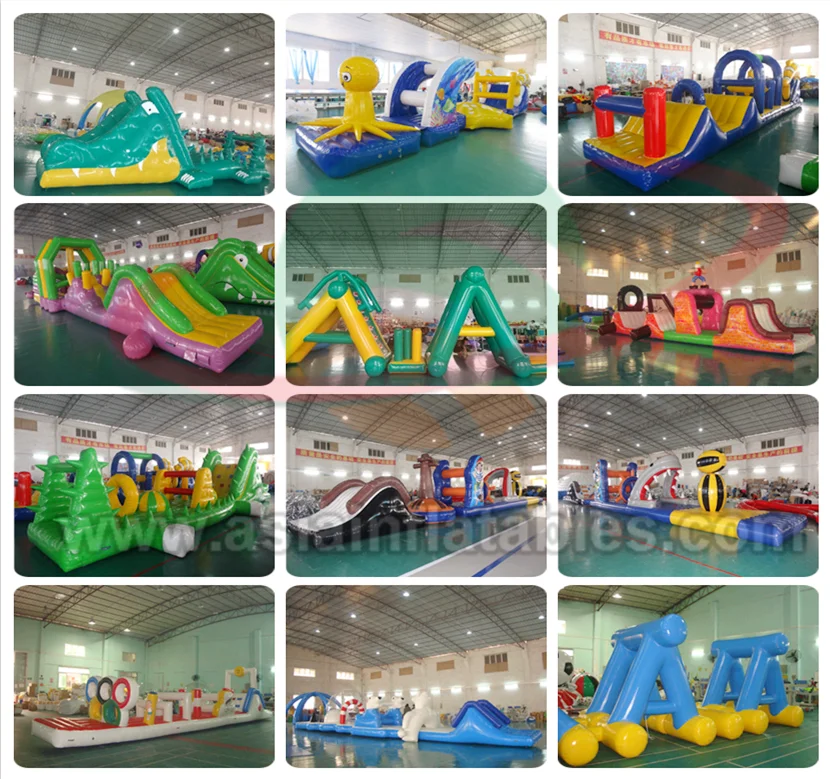 Inflatable Pool Obstacle Course - Fun for Kids & Adults