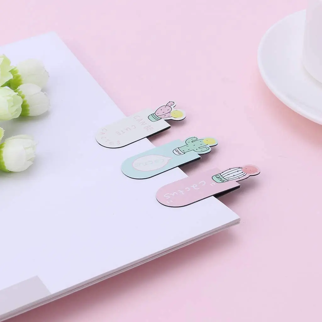 Custom Design Folding Magnetic Bookmark - Office Supplies