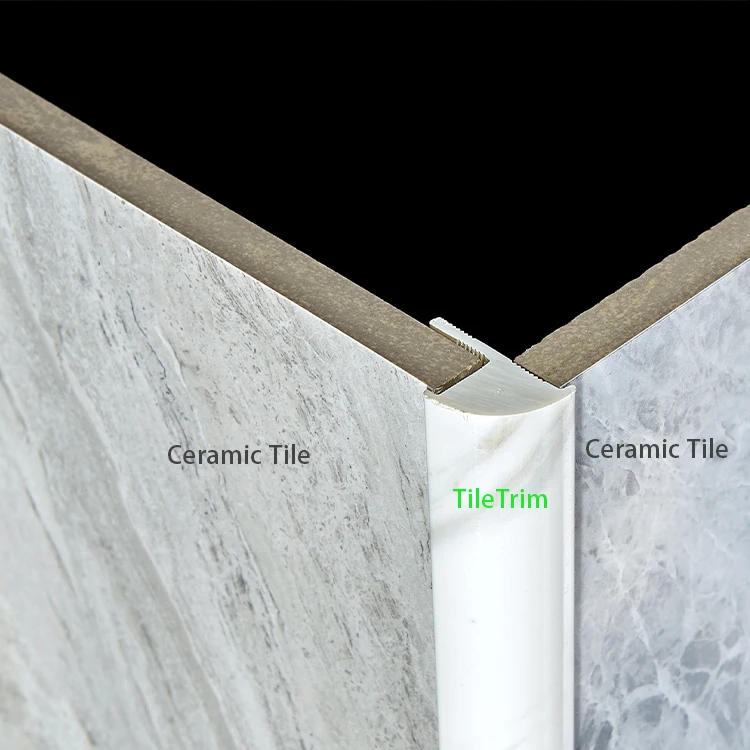 Inside Corner Internal Tile Trim Ceramic Tile Trim Profile Pvc Ceramic ...
