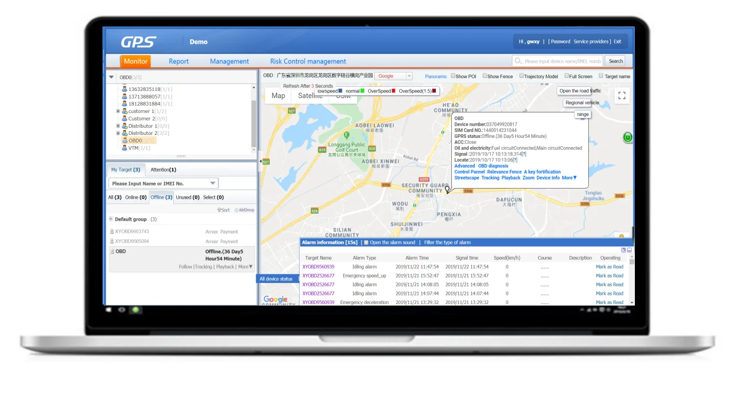 Tk003 Gps Tracking Device With Rs485 For Bms Remote Battery Management ...