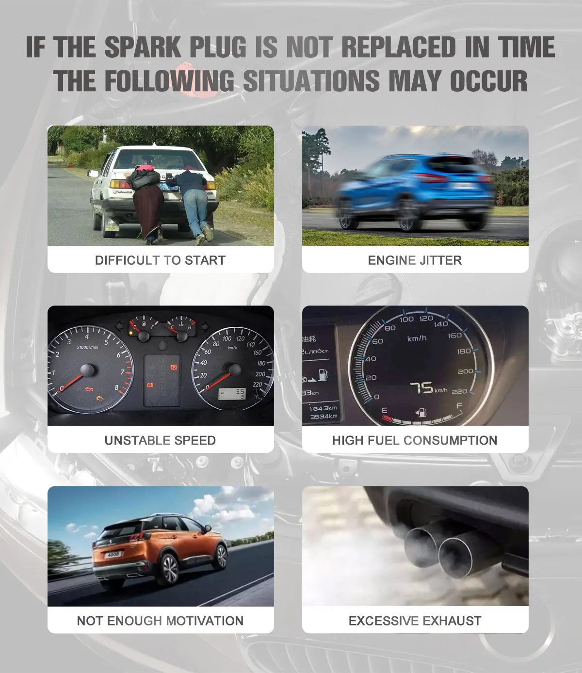 Fr7dc +8 Spark Plug Ignition System Iridium For Bosch 0242235912 ...