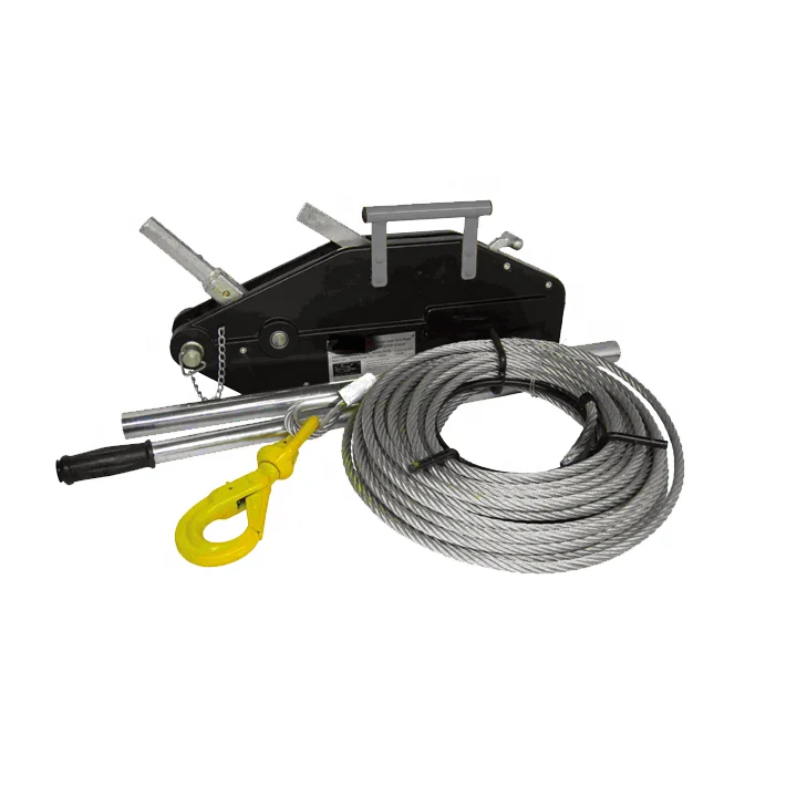 Manual Cable Puller/Wire Rope Pulling Hoist Pulling Hand Winch With ...