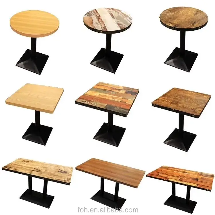 Customizable Restaurant Dining Tables - Stylish & Durable