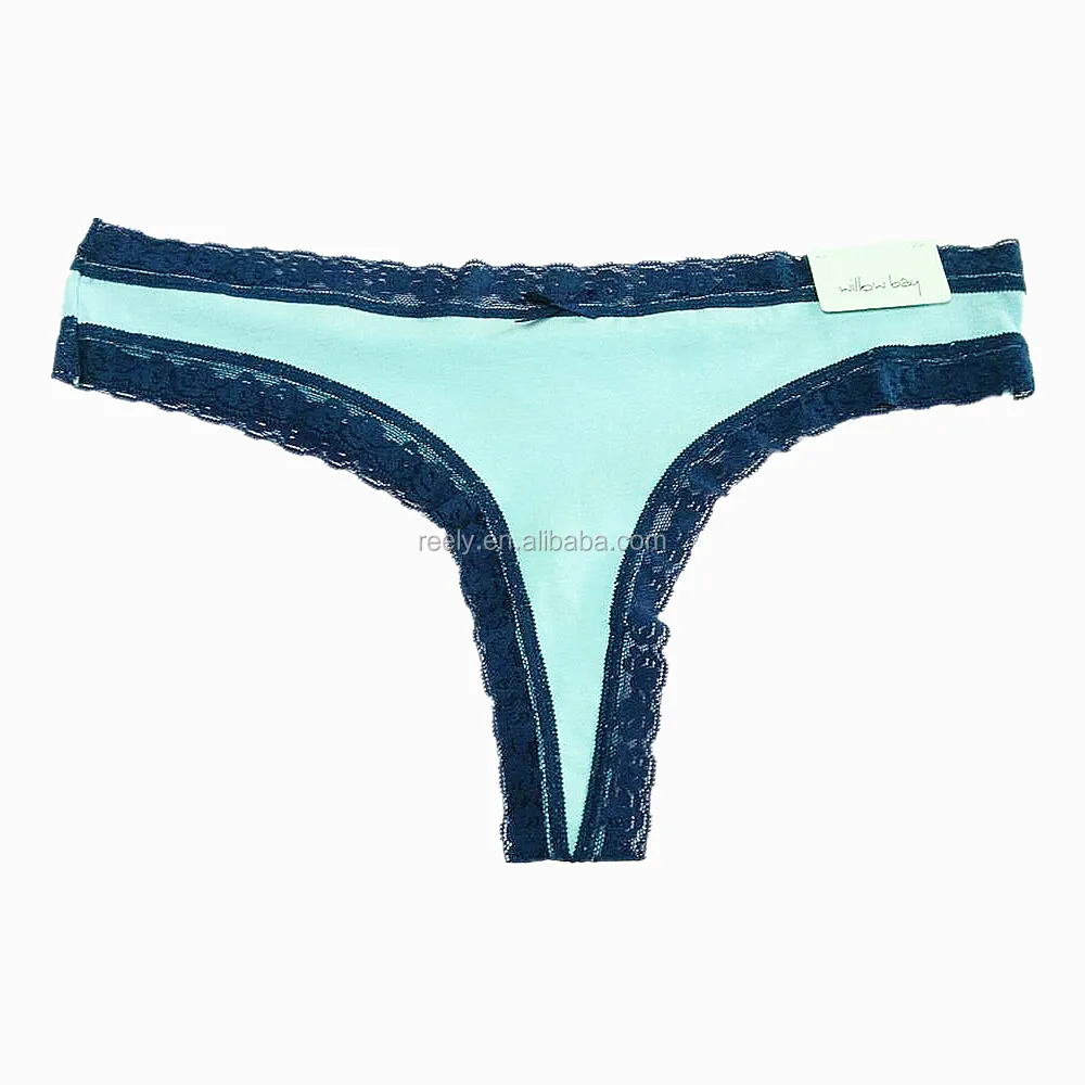 Comfortable Cotton Sexy Young Girls Thong Panties Girls G String Underwear Panty Models Customer