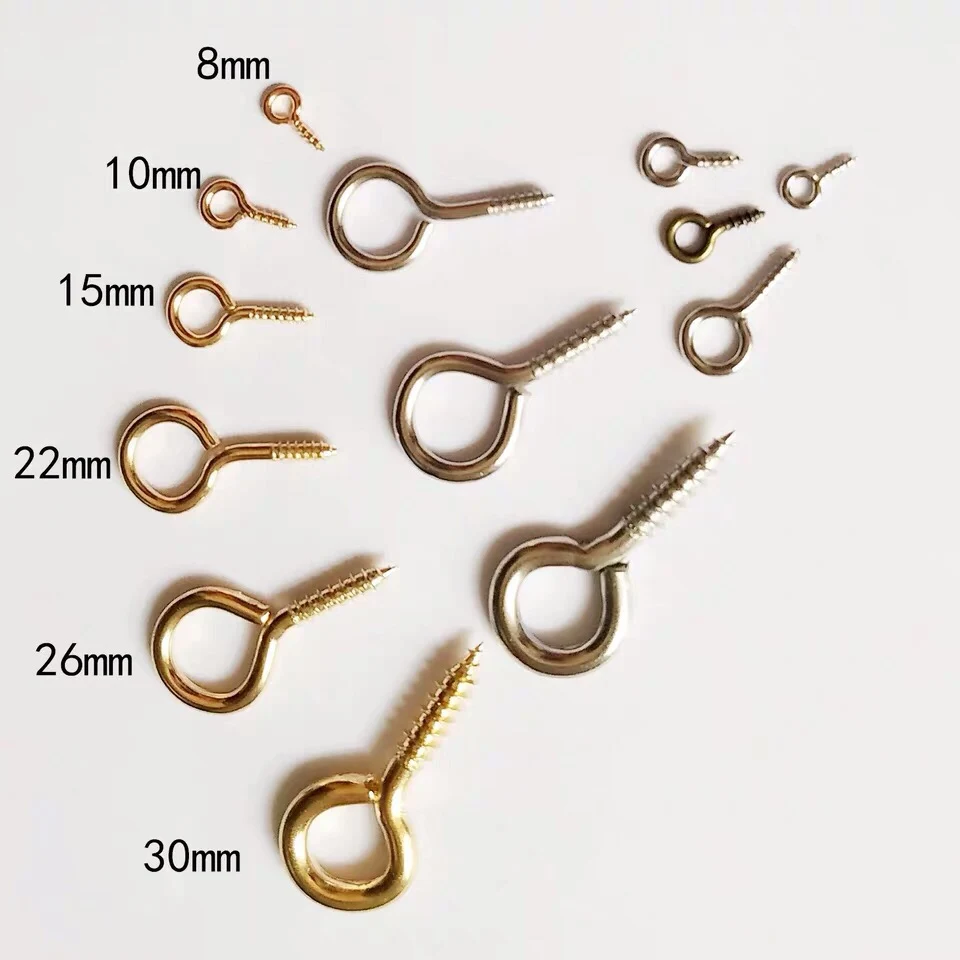 Eye Screw Hooks - Durable and Versatile Solutions