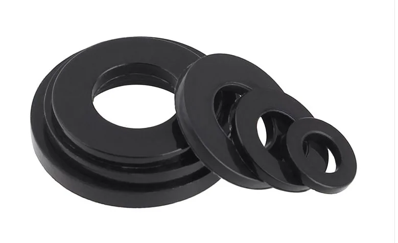 Nylon PA66 Flat Washers - Clear Plastic Washers for General Industry