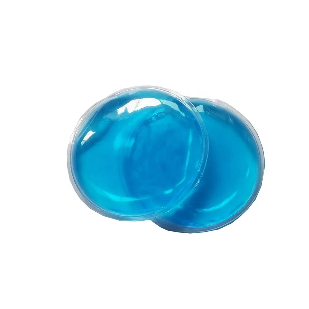 Round Reusable Gel Ice Packs Great For Tired Eyes Kids Injuries ...