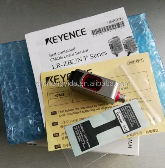 Keyence Lr-zb250cp Self-contained Cmos Laser Sensor Rectangular W/ M8 ...