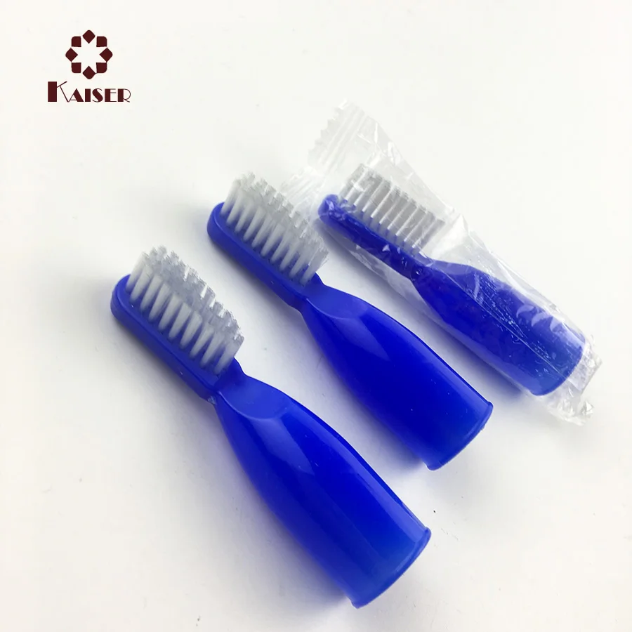 Cheap Price Disposable Material Prison Finger Toothbrush for Adults