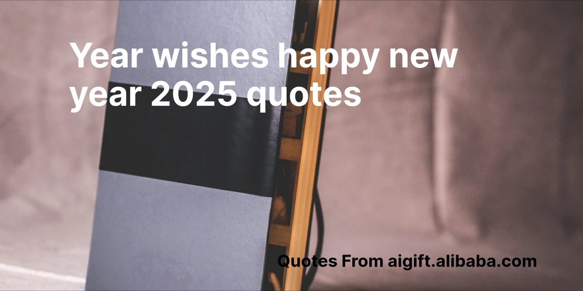Happy New Year 2025 Quotes & Wishes