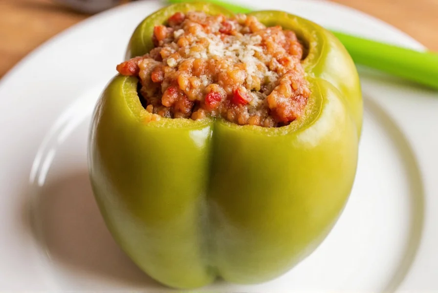 Classic Stuffed Green Pepper Recipe: Step-by-Step Guide