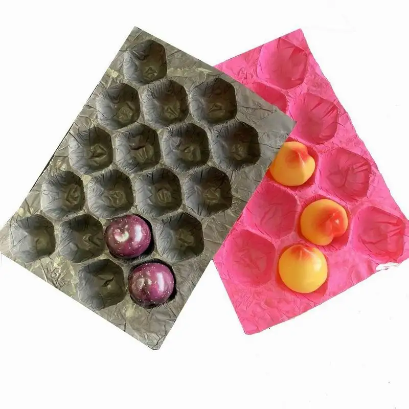 Disposable Fruit Packaging Kraft Paper Multi Layer Tray Liners for Tomato