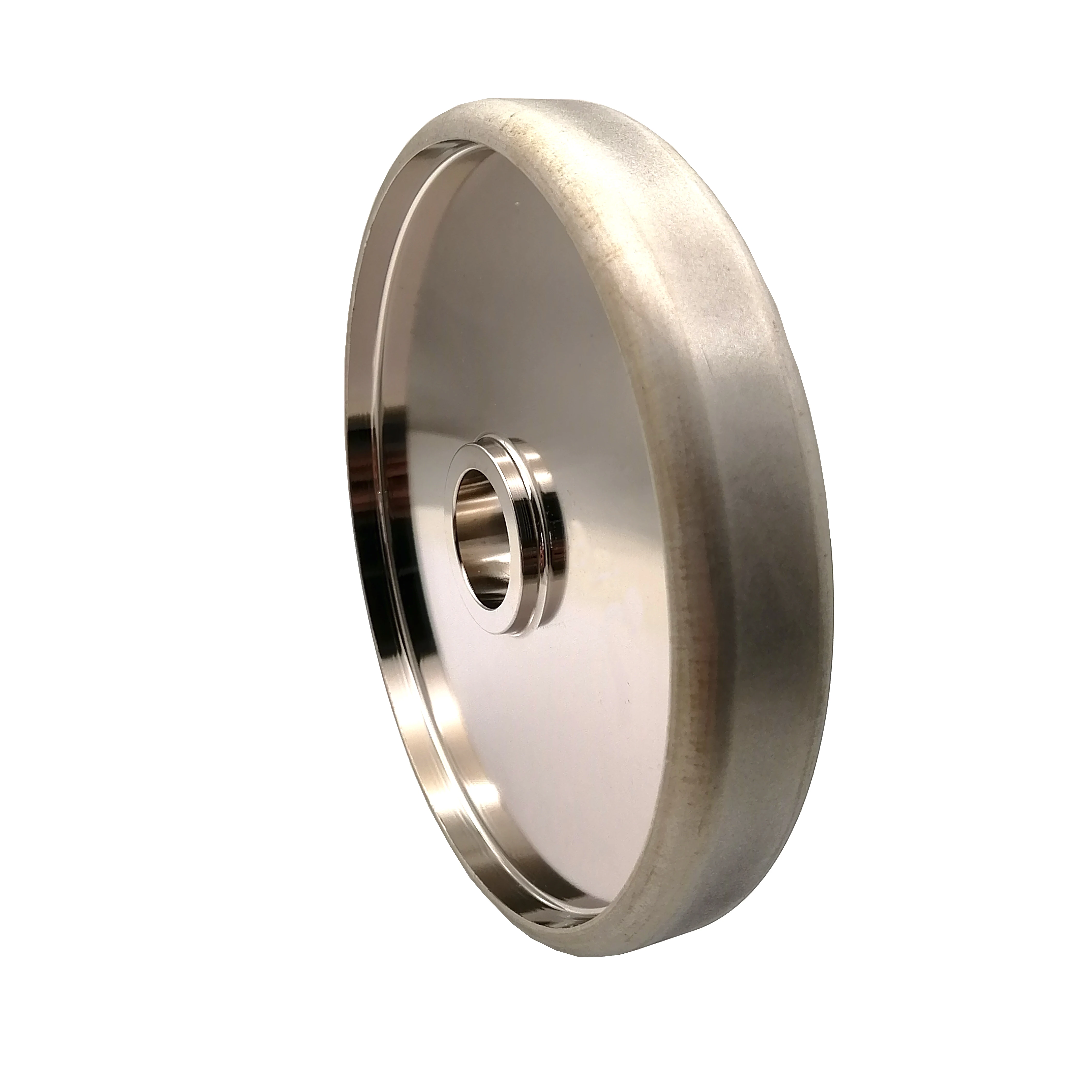 Customized 150mm ARC Electroplated Diamond CBN Grinding Wheel