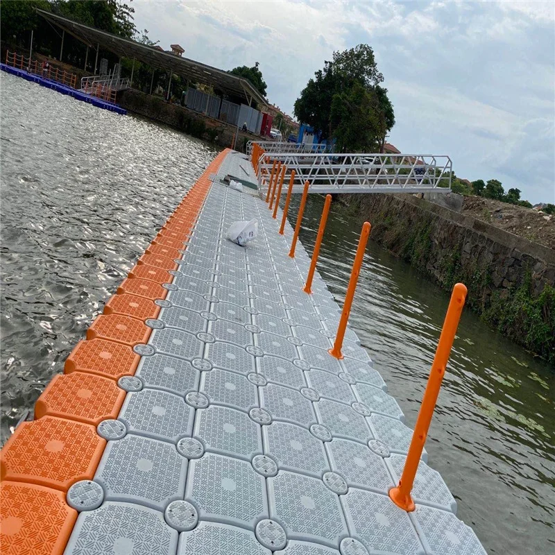Hdpe Plastic Pontoon Floating Jetty For Marina - Buy Floating Dock ...
