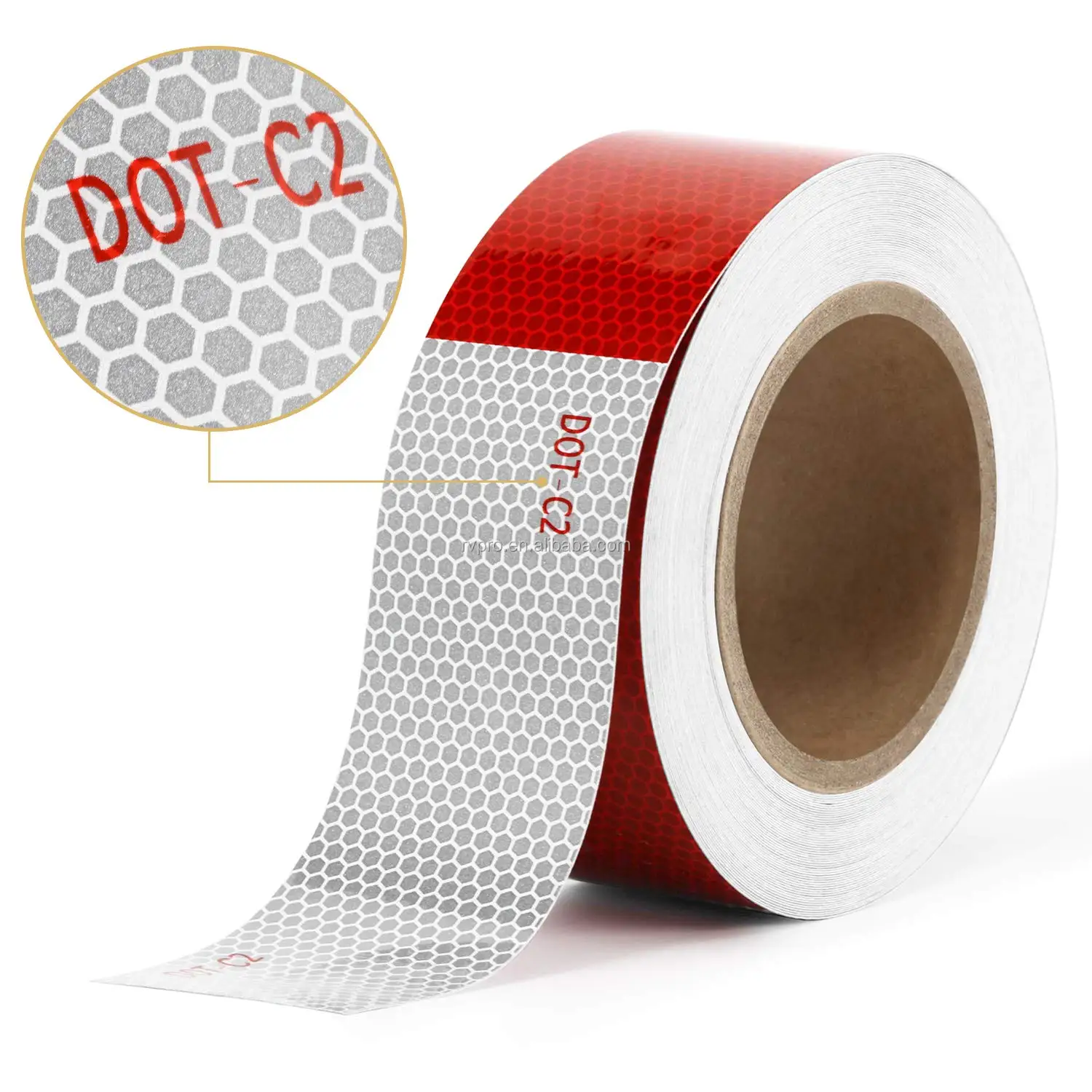 487 High Intensity Dot C2 Reflective Tape Adhesive Waterproof 2in.width X 75ft - Buy Reflective ...