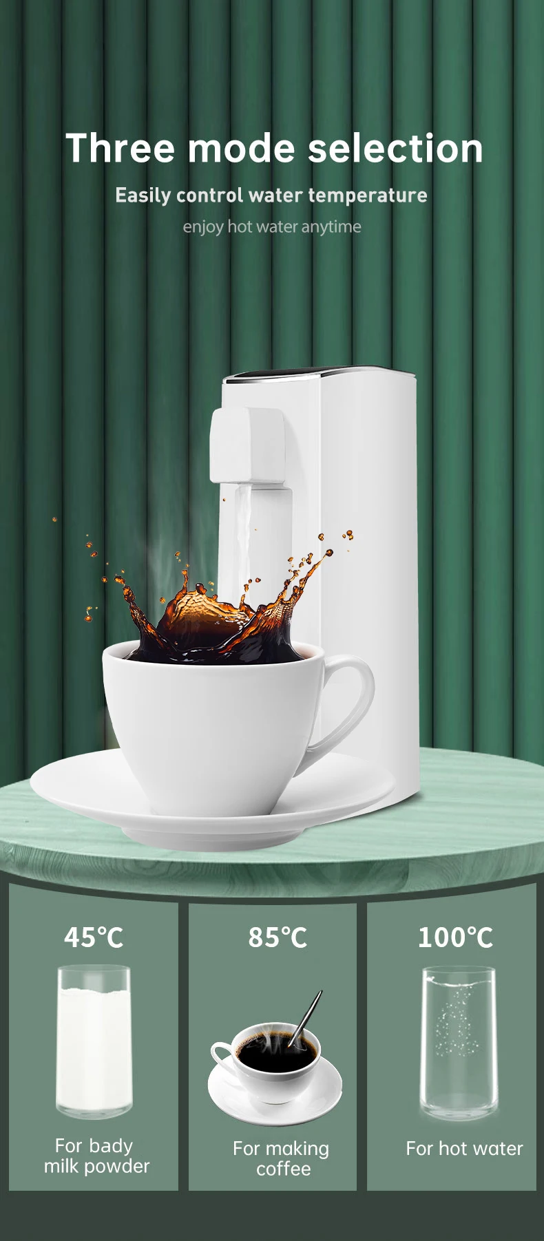 Instant Electric Hot Water Dispenser - Fast & Efficient