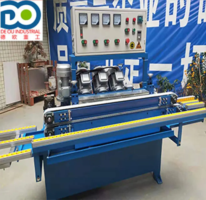 Vertical Straight Edge Automatic High Speed Glass Edging Machine With ...