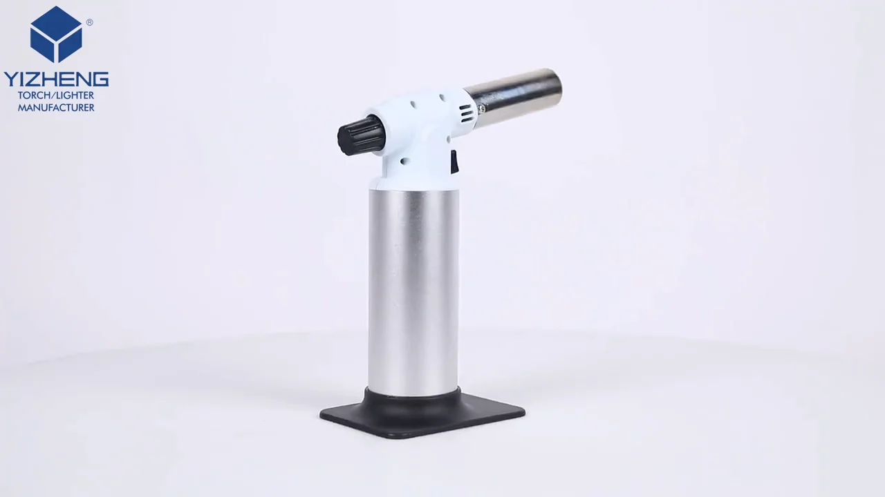 Portable Flame Gun Butane Kitchen Welding Soldering Chef Creme Brulee ...
