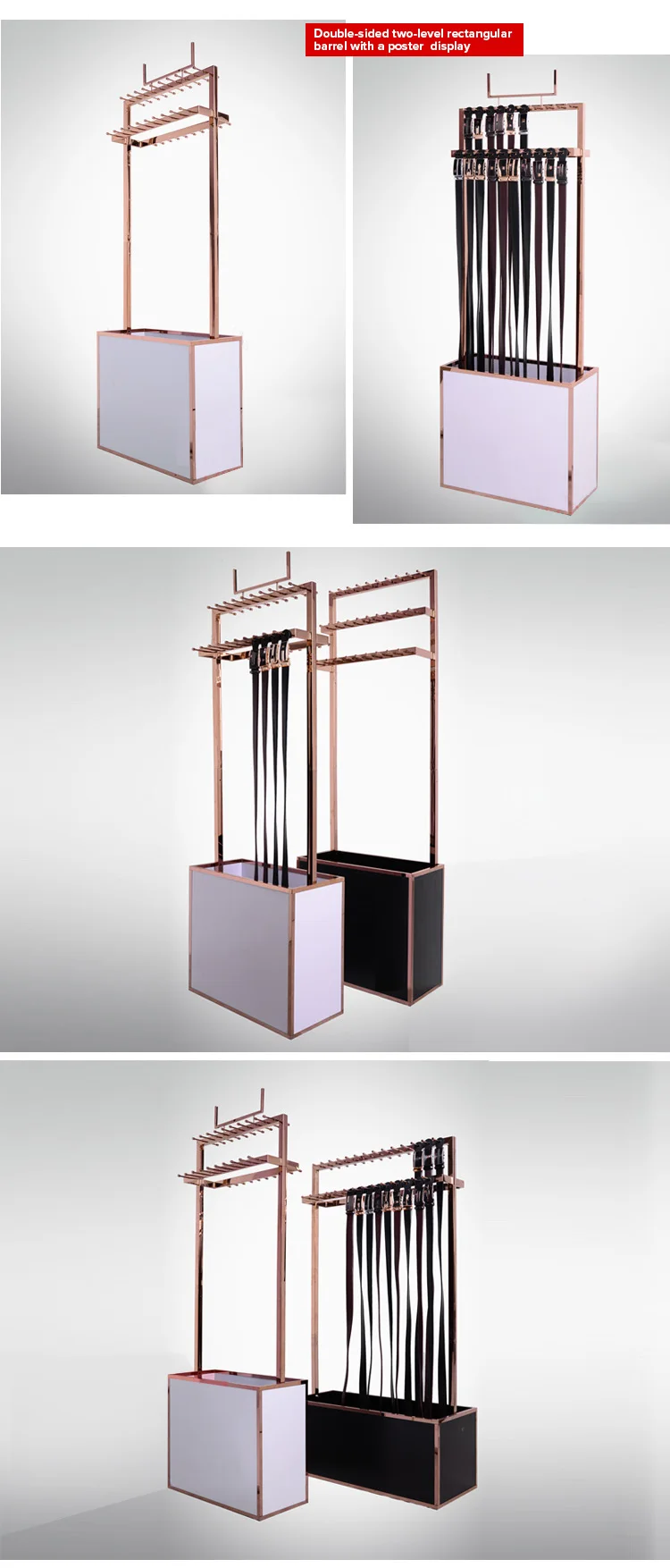 Ruichen Belt Display Stands - Elegant Solutions for Retail