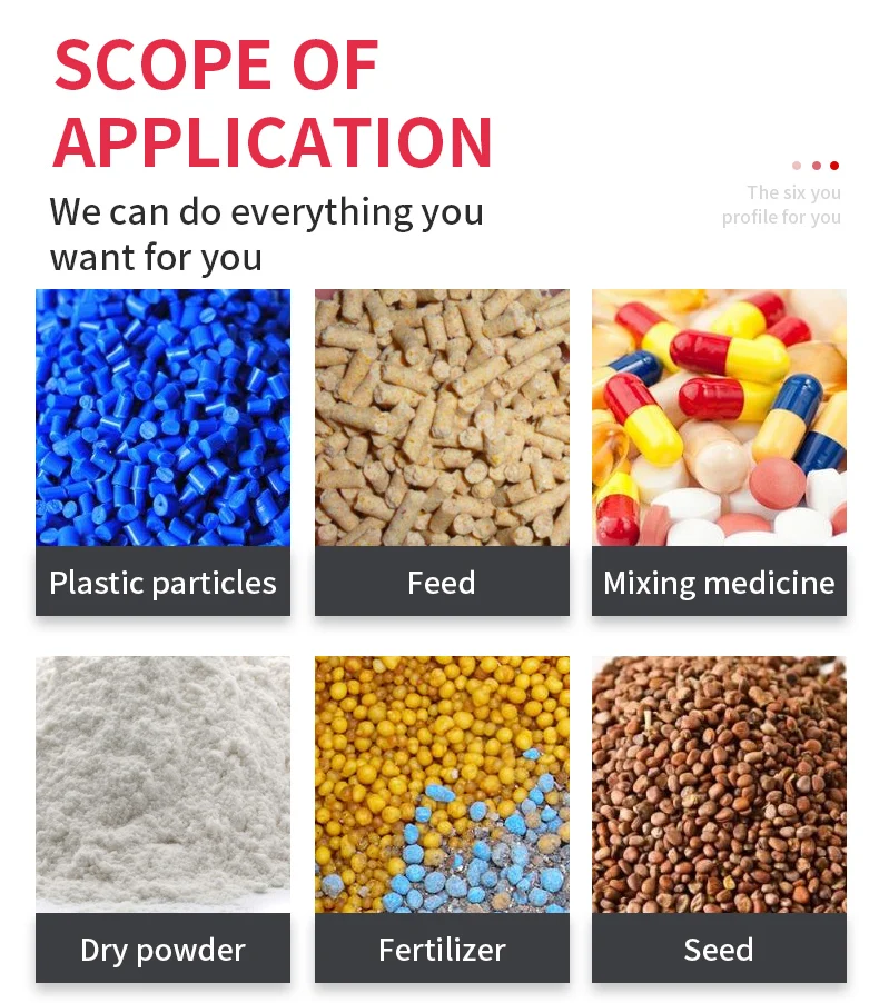 Stainless Steel Seed Mixer Machine Commercial Farm Blender Feed Mixer ...