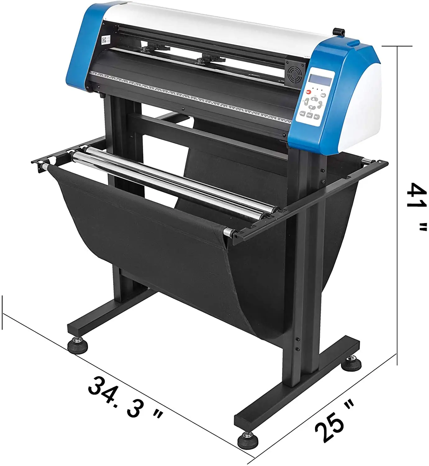 Automatic Contour 28'' Vinyl Sticker Cutter Plotter With Adjustable ...