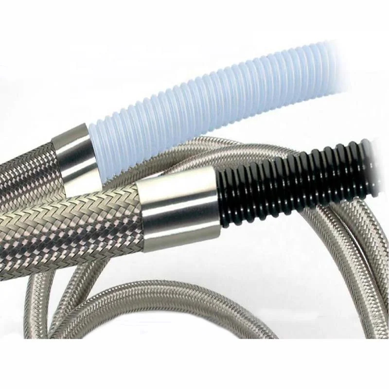 Stainless Steel 304 Braided PTFE Flexible Hose/ Stainless Steel Outer ...