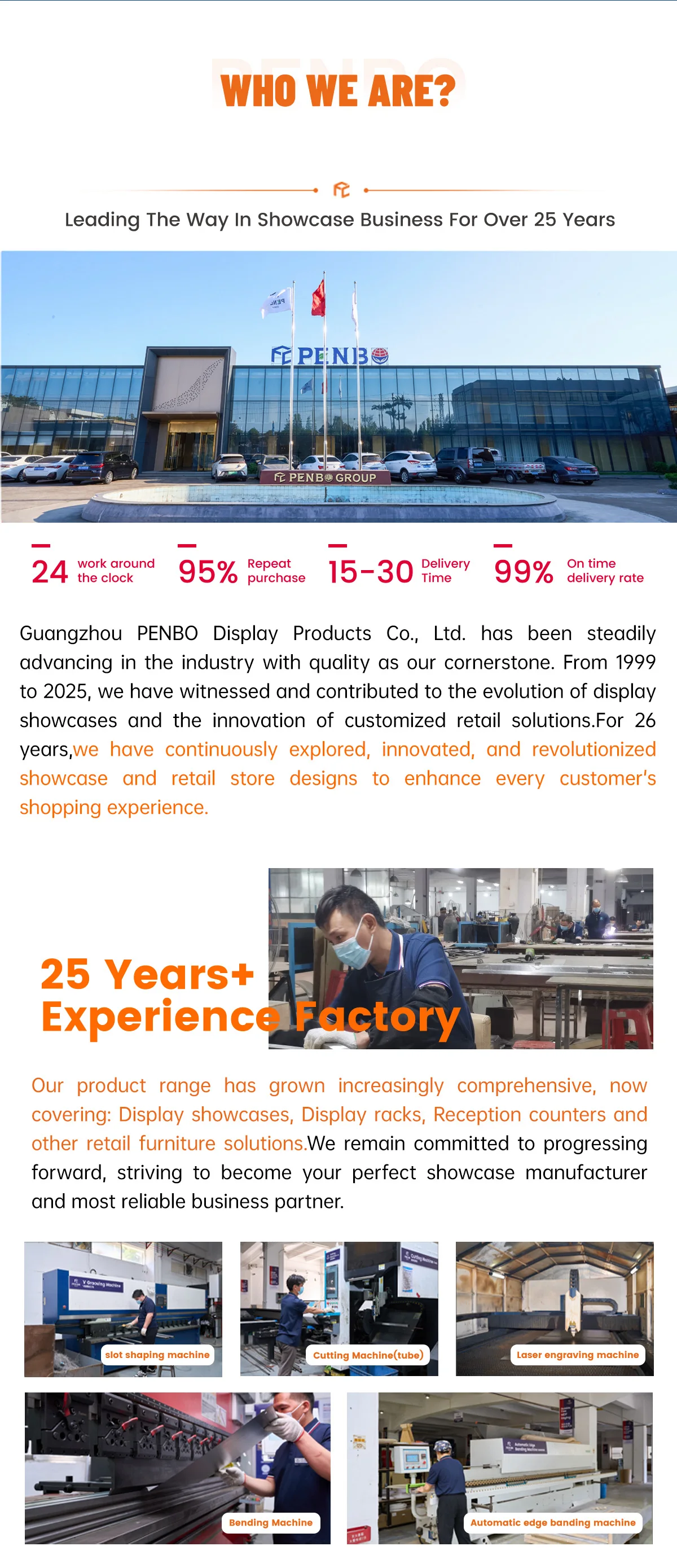 Company Overview - Guangzhou Penbo Display Products Co., Limited