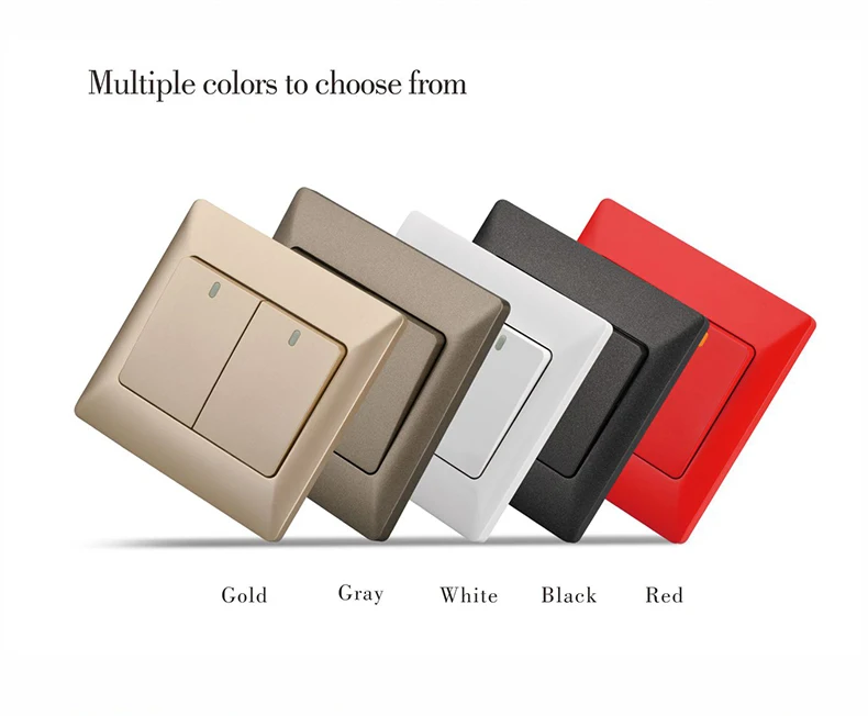 AULMO 4 GANG 1 WAY SWITCH - Durable & Stylish Home Control