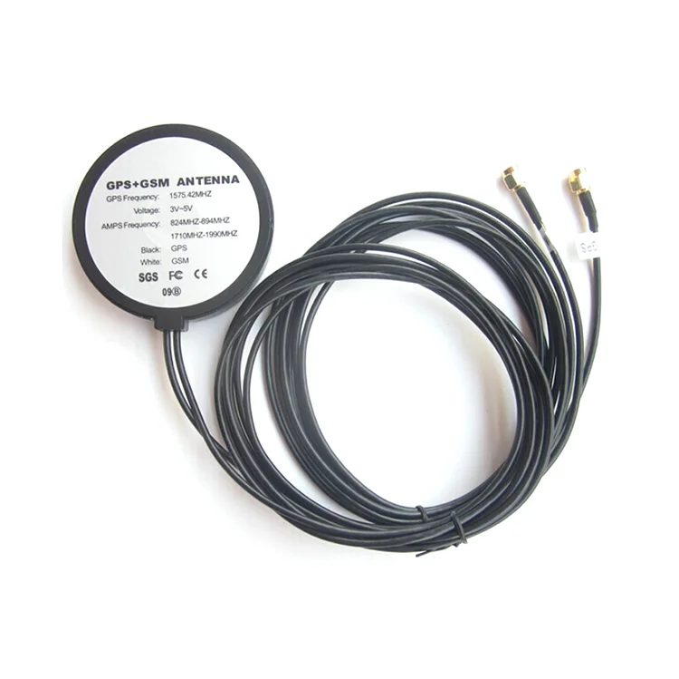 4G LTE GPS Combo Antenna - YC YCC-1580-28 Adhesive Puck