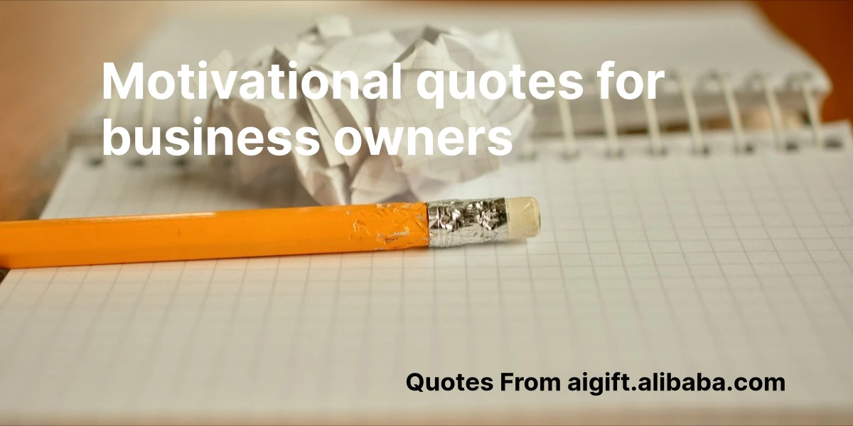 Motivational Quotes for Business Owners