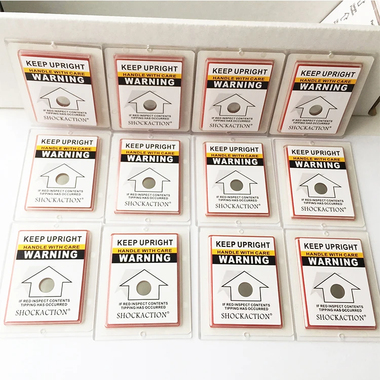 Single Angle Tilt Indicator for Furniture Shipment Warning