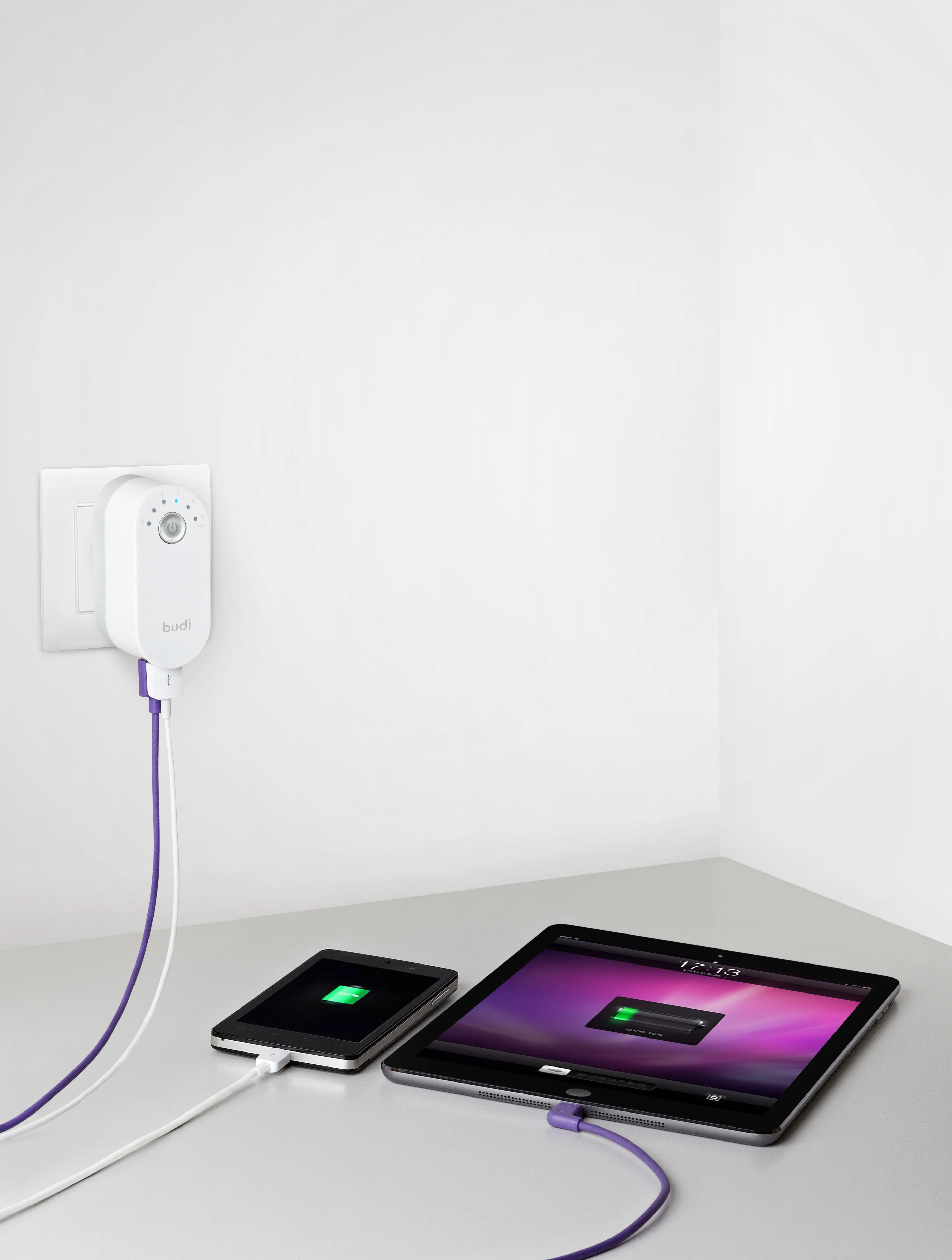 Timer Charger Dual Usb 5v2.4a Power Socket With Timer Portable Charger ...