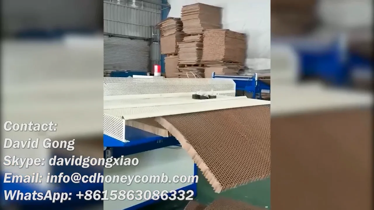Paper Honeycomb Core Expander Drying Machine - Buy Honeycomb Panel ...