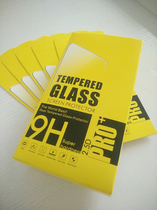 Tempered Glass Anti-Scratch Screen Protector for iPhone - OEM Packaging