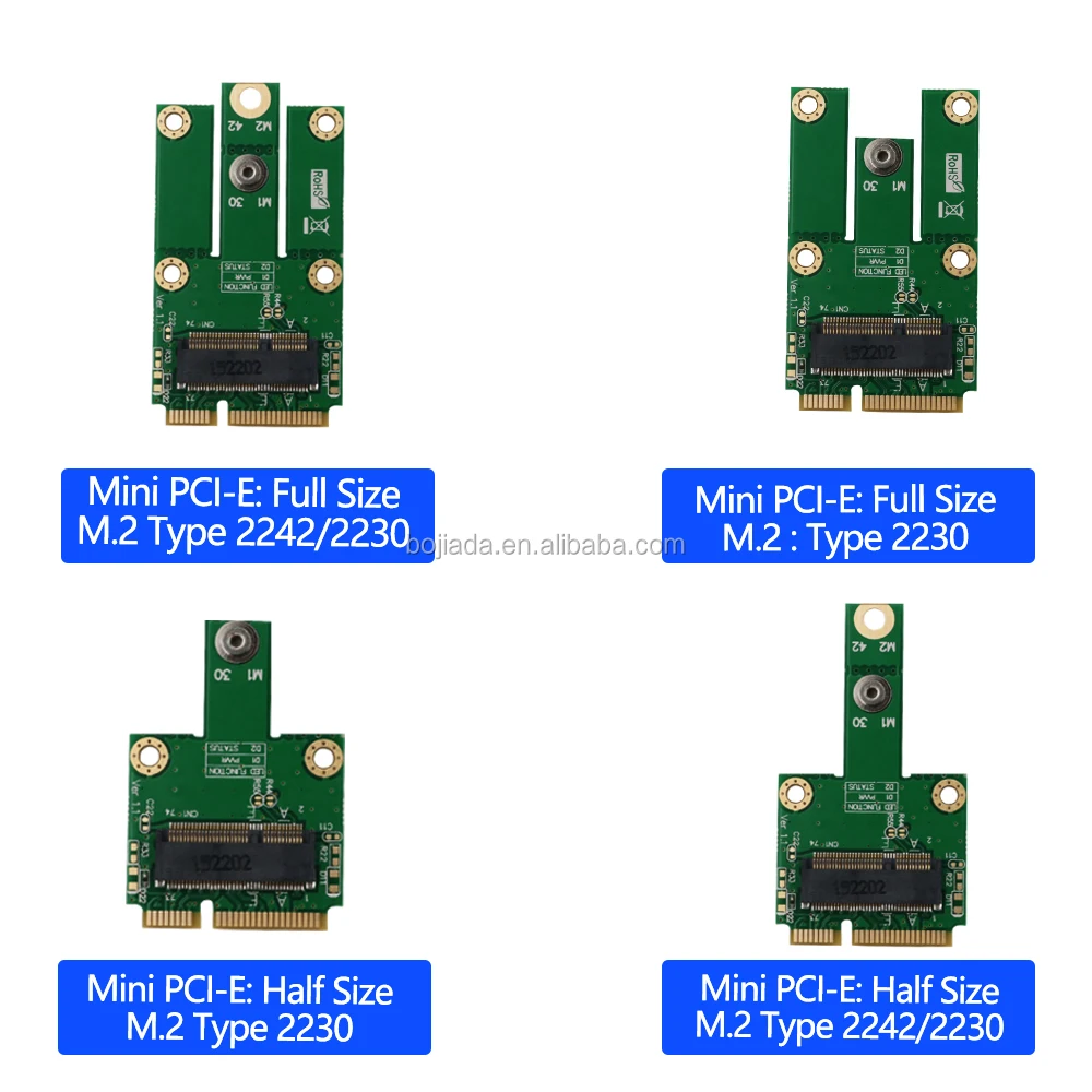 Mini Pci-e Mpcie Connector To M.2 Ngff Key A+e Key-e Slot Wireless ...