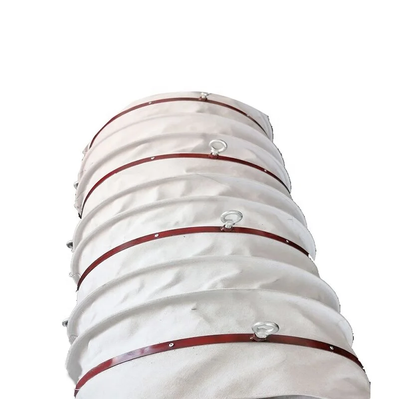 Bss-7002,Portable Elastic Canvas Flexible Ducting Canvas Chute Chemical ...