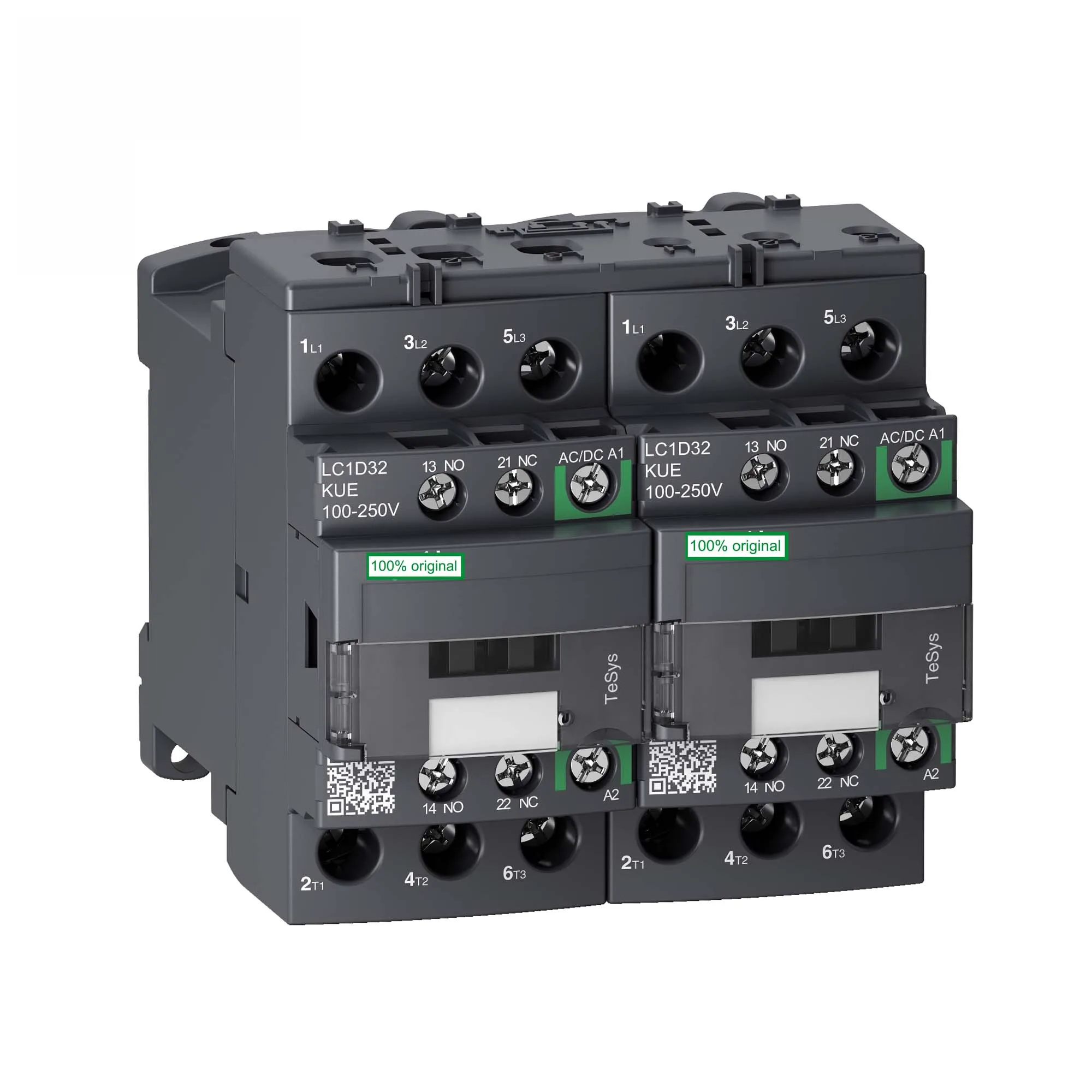 Tesys F Series 4P 48...1000V 630A AC Contactor LC1F6304