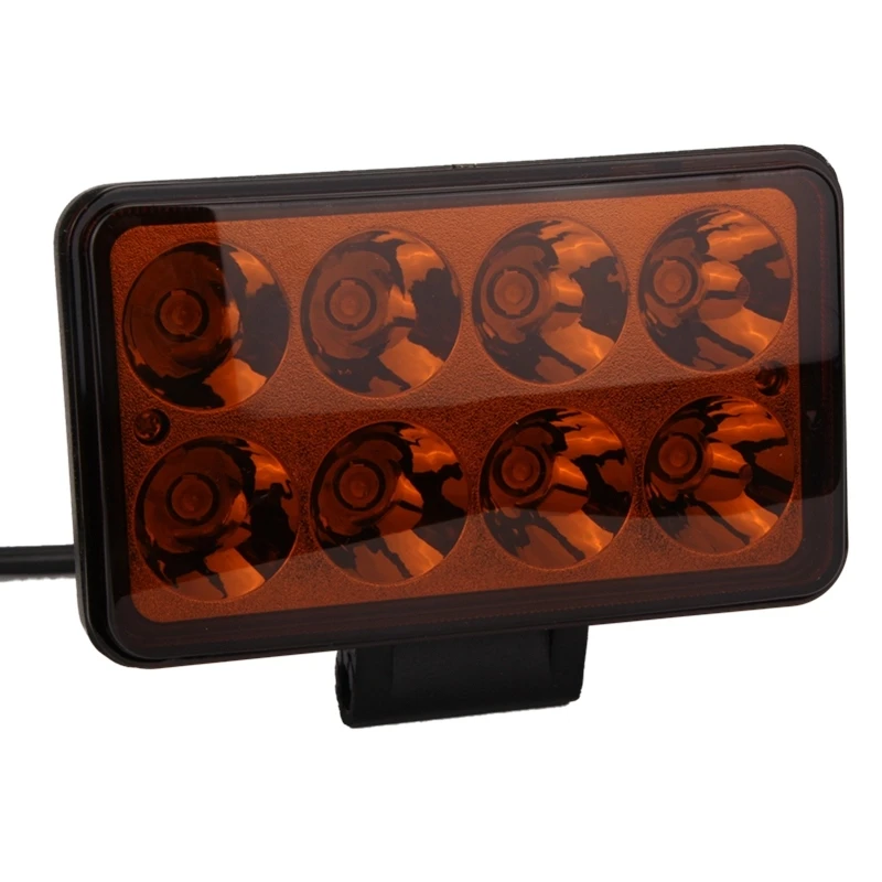 Rectangle 24w 5000k Led Work Lamp Auto Headlight Square Lights Motor ...