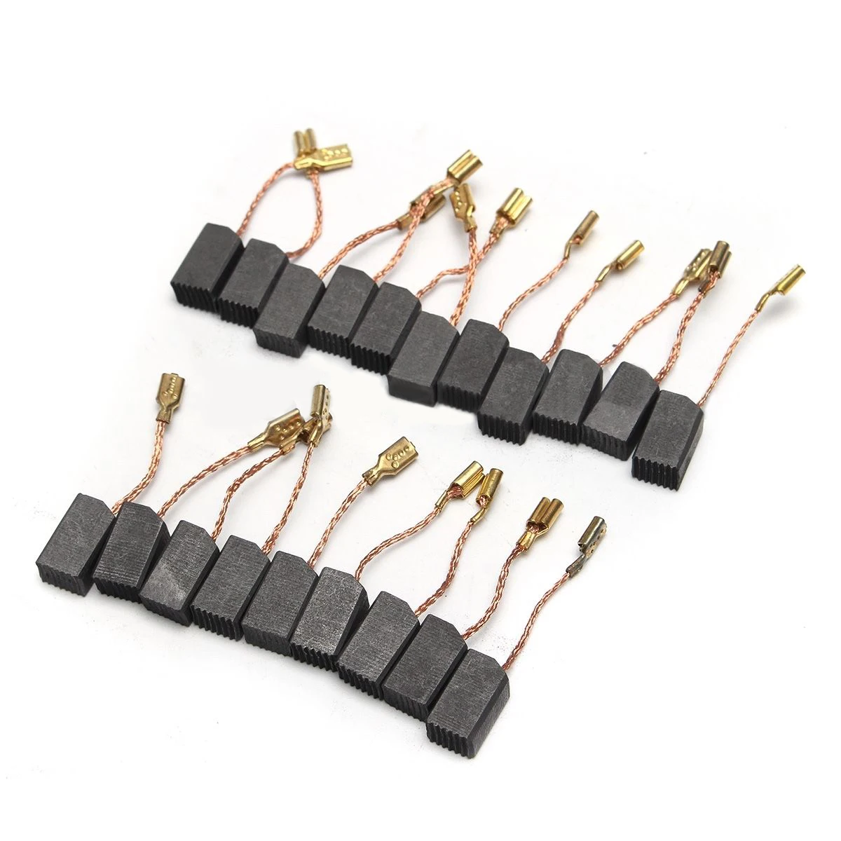 Electric Motor Parts 20pcs Carbon Brushes 6x10x15mm – For Electric ...