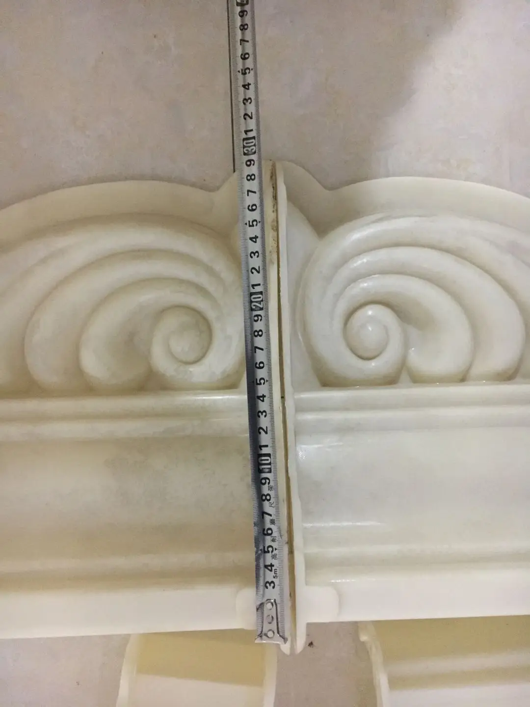 Exterior Decorative Cement Window Frame Molding Plastic Molds for Building