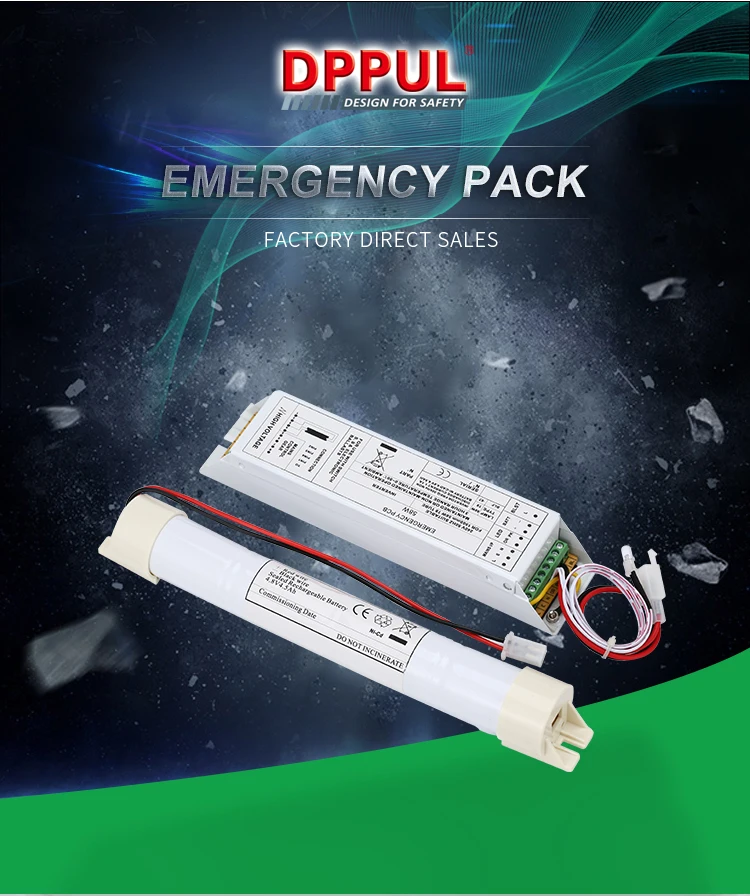 Battery Power Pack Backup Module Kit Cheap Led Light Emergency Light ...