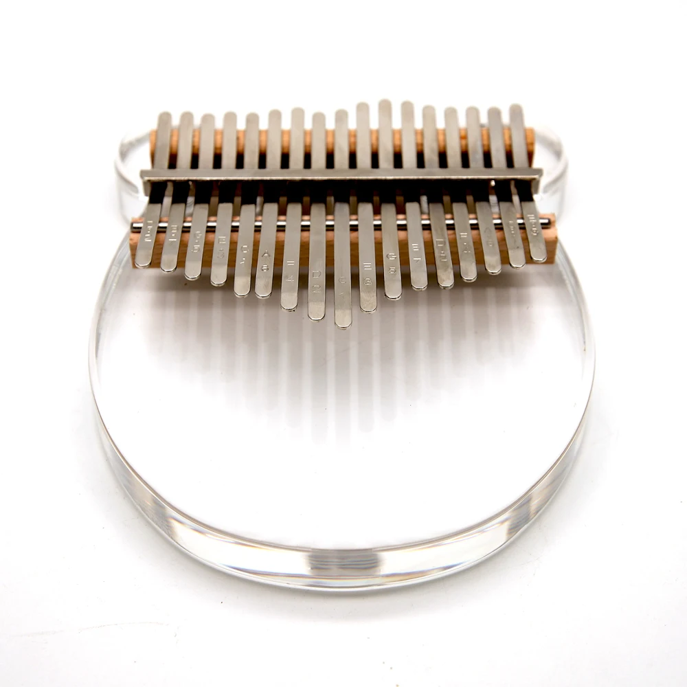 Paisen Sanza Mbira Musical Instrument Acrylic Crystal Transparent Glass ...