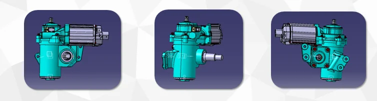 Recirculating Ball Electric Power Steering for E-delivery